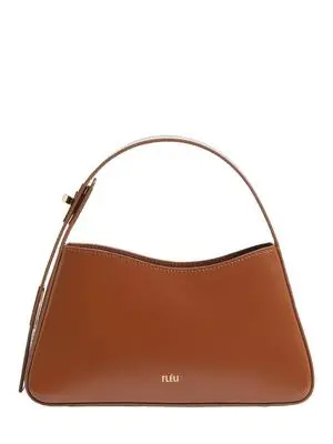 FLEU Top Handle Bag - Brown