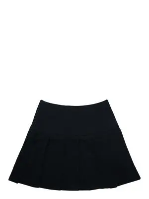 2KSTYLE Tolu Pleated Mini Skirt - Black