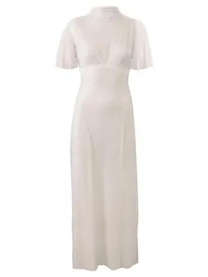 AMY LYNN Embellished Maxi Dress - Grey/silver