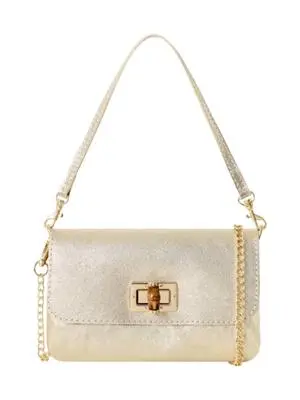 BETSY & FLOSS Jesi Handbag And Clutch Bag - Gold