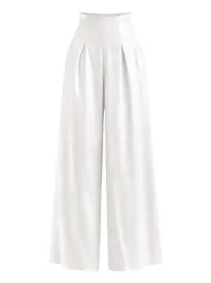 LUMINA ELIGMA The Palazzo Pants White