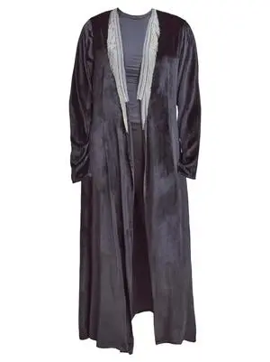 SANIYA KHAN Sofia Jacket Dress - Black