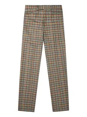 GRESHAM BLAKE Blithfield Check Wool Trousers