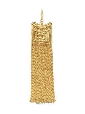 Lovard Double Eagle Tassel Charm - Gold