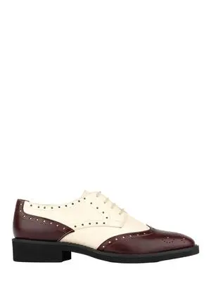 EMBASSY LONDON USA Eton Leather Oxfords - Brown