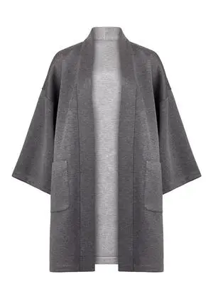 NIRAN Silvia Reversible Kimono Jacket - Grey