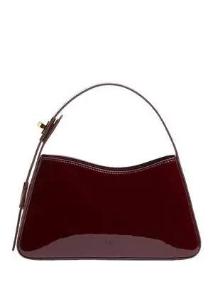 FLEU Pont Patent Top Handle Bag - Red