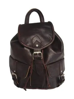 BERBER LEATHER The Larache Small Rucksack - Brown