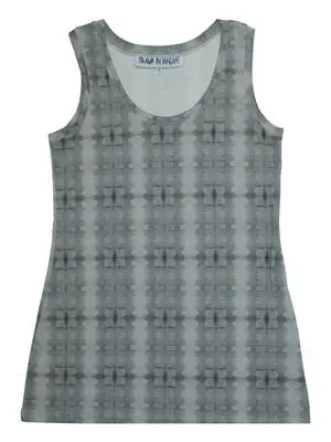 TRAMP IN DISGUISE Tramp In Disguise Seismograph Sleeveless Top
