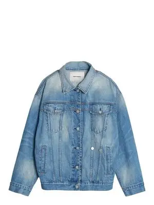 NOEND Alexis Roomy Fit Denim Jacket - Blue