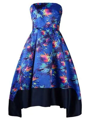 EMMA WALLACE Lucienne Strapless Dress - Blue