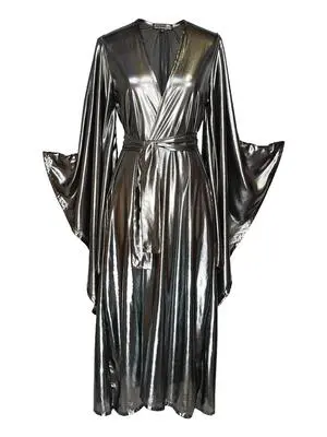 JENNAFER GRACE Galaxy Shine Kimono - Silver