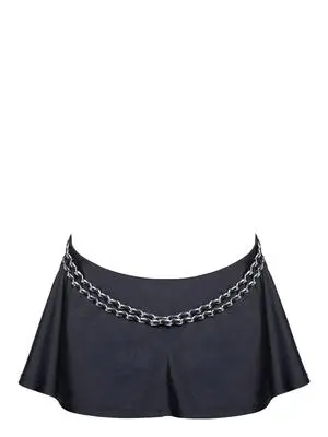 SOLARA Christina Mini Skort With Braided Chain