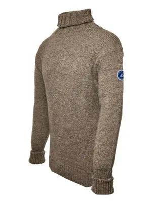 ARTHUR BEALE Beerenberg Oiled Wool Pullover - Grey