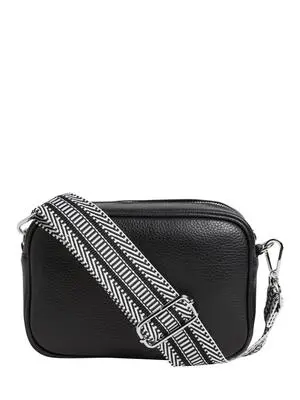 BETSY & FLOSS Crossbody Bag With Interchangable Strap - Black