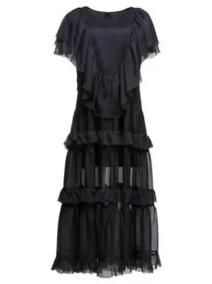 HELENE GALWAS Darina Maxi Dress - Black