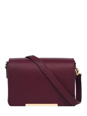 APATCHY LONDON The Newbury Leather Crossbody Bag - Red