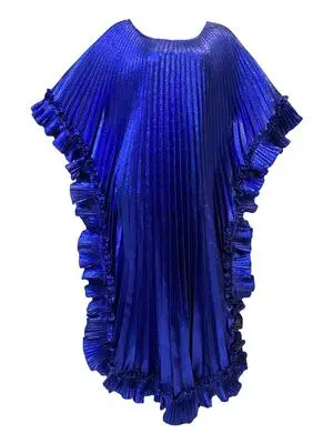 JULIA CLANCEY Madam Luxe Electric Ophelia Kaftan - Blue