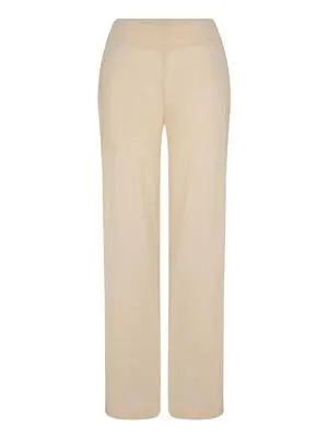 UNEXPECTEDONE Side Slit Trousers - Beige