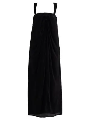 REISTOR Twilight Twist Strappy Maxi Dress - Black