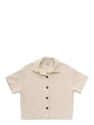 LITTLE MARINER Terry Shirt - White