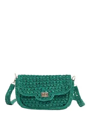 ZANATANY CONCEPTS Cassie Raffia Bag - Green