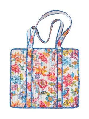 INARA Goa Carnival Tote Bag - Blue