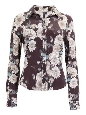 LORDS OF HARLECH Floral Shirt - Black