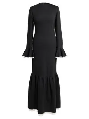 RAINSISTERS Long Sleeve Maxi Dress