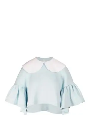 IOANA CIOLACU Baby Orchid Blouse - Blue