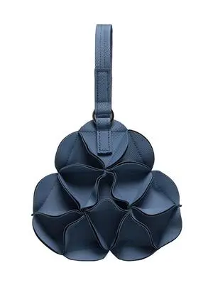 ELEMOOD_JAPAN Blossom Triangle Handbag - Blue