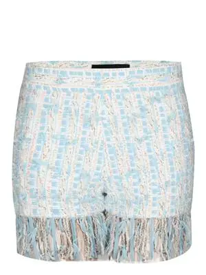 RUE AGTHONIS Tweed Shorts