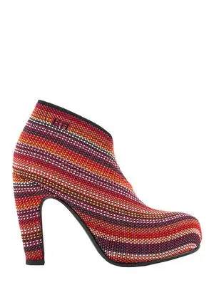 United Nude Fold Hi Ii Heel - Red