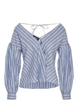 LAHIVE Hamptons Striped Top