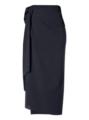 MEEM LABEL Amari Wrap Skirt - Black