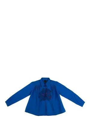 LO NEEL Hila Button-up Shirt - Blue