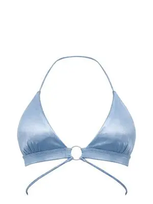 IVY SWIMWEAR Bikini Top Padded Strappy - Blue