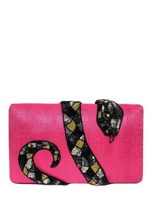 SIMITRI Kaa Clutch - Pink