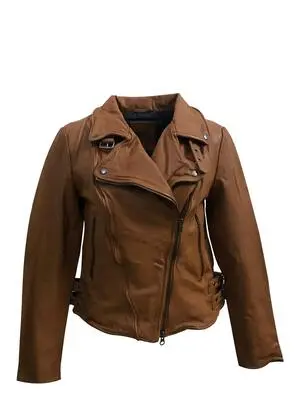 ZASTASTUDIO Rusty Nail Biker Leather Jacket