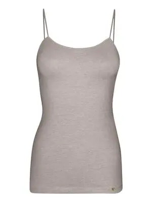ZD ZERO DEFECTS Afrodita Spaghetti Strap Tank - Beige
