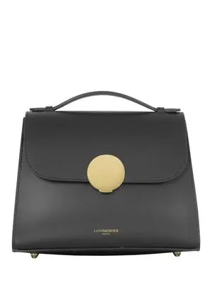 LE PARMENTIER Bombo Top-handle Satchel Bag With Strap - Black