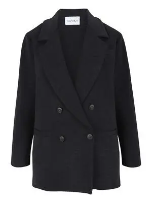 SALANIDA Forza Knitted Merino Blazer - Black