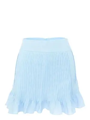UNDERFLIRTY Breeze Linen Skirt - Blue
