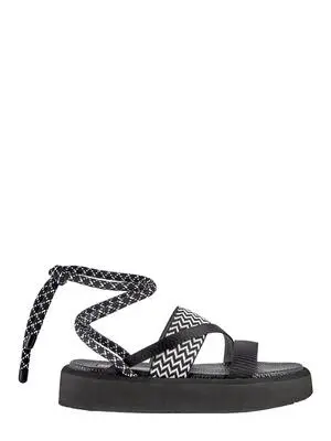 United Nude Craft Lo Strappy Sandals - Black
