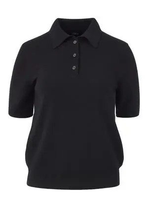 ELUNE MODE Knit Polo - Black