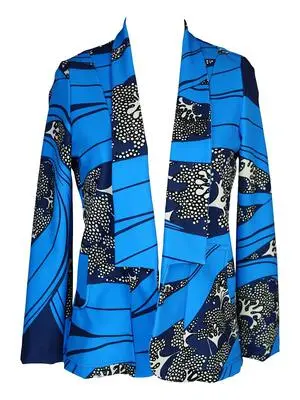 JENNAFER GRACE Printed Kelpie Blazer