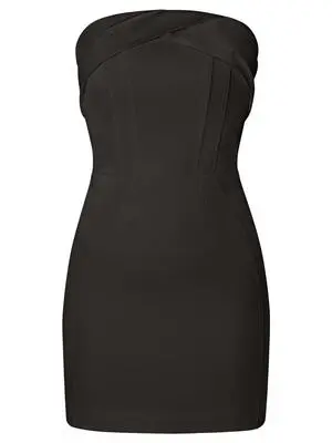TIA DORRAINE Endless Love Mini Dress - Black