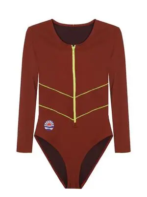 YORSTRULY Chloe Surf Suit - Brown