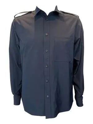 SNIDER Men's Blue Cambridge Shirt