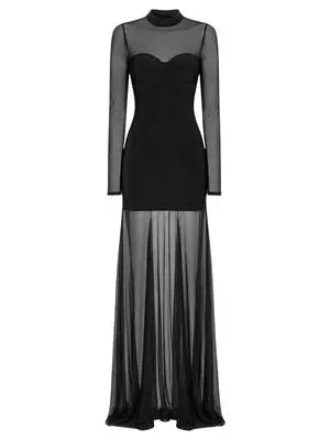 OW Ow Collection Kya Mesh Maxi Dress